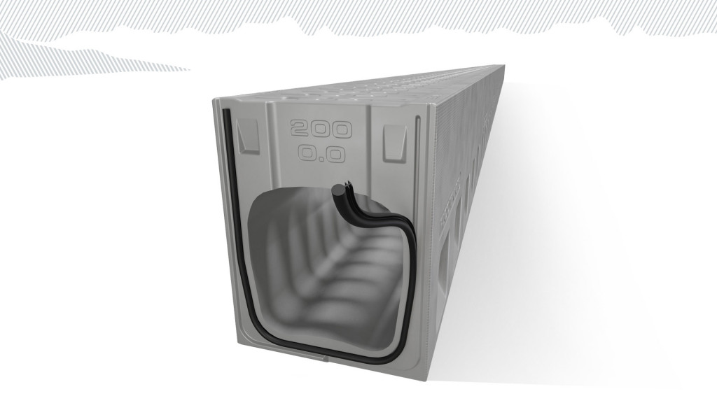 Caniveau monolithique BG-FILCOTEN® one | BG-Graspointner - LN 150 (6")