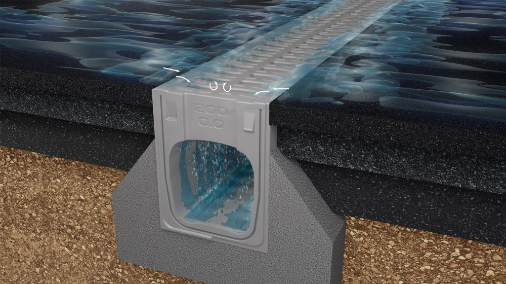 Monolithic drainage channels: BG-FILCOTEN® one - NW 150